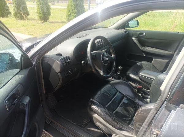 Grey Audi A3 2001 in Riga, with an engine capacity of 1.80 L and mileage of 408 thousand km for 1200 €, photo 5 on AUTOMOTO.COM.LV