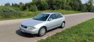 Pelēks Audi A3 2001 Viļņa, ar dzinēja tilpumu 1.60 L un nobraukumu 285 tūkst. km par 500 €, foto  vietnē AUTOMOTO.COM.LV