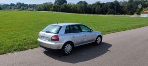 Pelēks Audi A3 2001 Viļņa, ar dzinēja tilpumu 1.60 L un nobraukumu 285 tūkst. km par 500 €, foto 5 vietnē AUTOMOTO.COM.LV