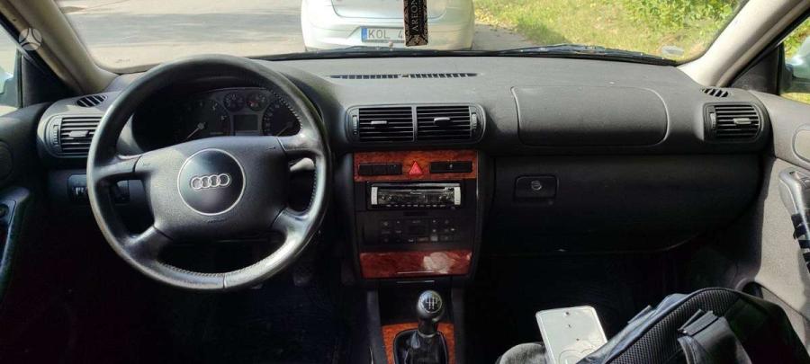 Pelēks Audi A3 2001 Viļņa, ar dzinēja tilpumu 1.60 L un nobraukumu 285 tūkst. km par 500 €, foto 8 vietnē AUTOMOTO.COM.LV