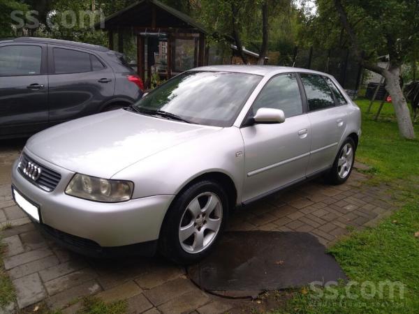 Серый Ауди А3 2001 в Рига, объемом двигателя 1.60 л и пробегом 258 тыс. км за 1500 €, фото 4 на AUTOMOTO.COM.LV