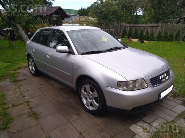 Серый Ауди А3 2001 в Рига, объемом двигателя 1.60 л и пробегом 258 тыс. км за 1500 €, фото 5 на AUTOMOTO.COM.LV
