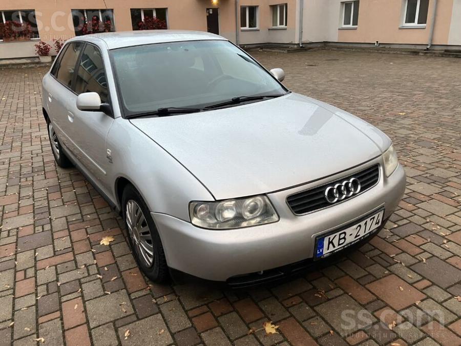 Серый Ауди А3 2001 в Елгава, объемом двигателя 1.60 л и пробегом 163 тыс. км за 1390 €, фото 3 на AUTOMOTO.COM.LV