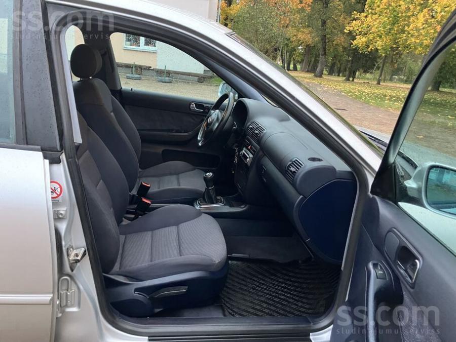 Серый Ауди А3 2001 в Елгава, объемом двигателя 1.60 л и пробегом 163 тыс. км за 1390 €, фото 9 на AUTOMOTO.COM.LV