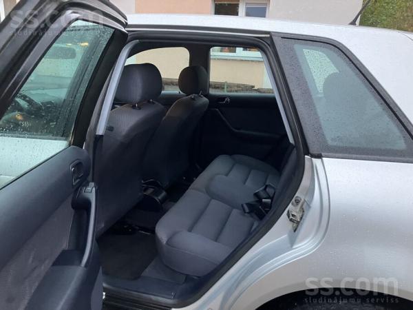 Grey Audi A3 2001 in Jelgava, with an engine capacity of 1.60 L and mileage of 163 thousand km for 1390 €, photo 11 on AUTOMOTO.COM.LV