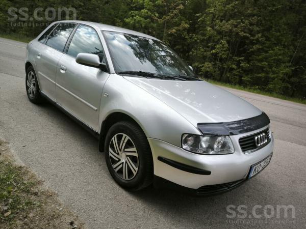 Pelēks Audi A3 2002 Jēkabpils, ar dzinēja tilpumu 1.60 L un nobraukumu 289 tūkst. km par 1300 €, foto 2 vietnē AUTOMOTO.COM.LV