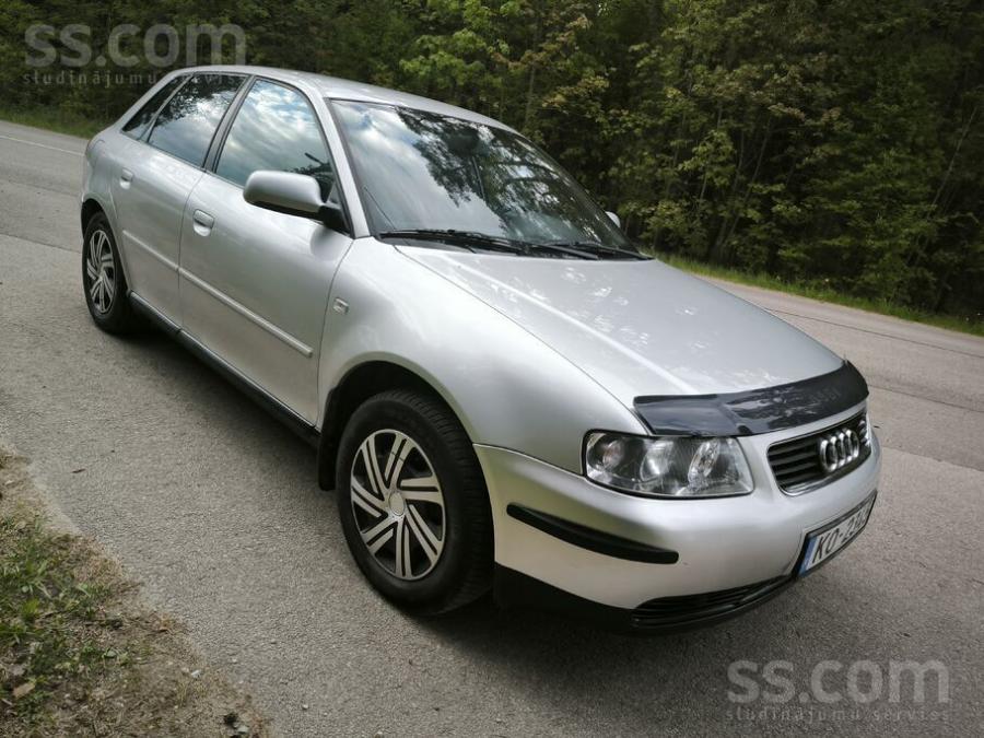 Pelēks Audi A3 2002 Jēkabpils, ar dzinēja tilpumu 1.60 L un nobraukumu 289 tūkst. km par 1300 €, foto 2 vietnē AUTOMOTO.COM.LV
