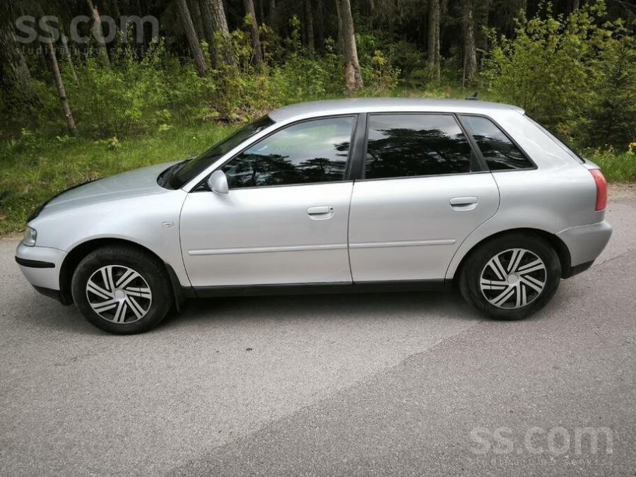 Pelēks Audi A3 2002 Jēkabpils, ar dzinēja tilpumu 1.60 L un nobraukumu 289 tūkst. km par 1300 €, foto 3 vietnē AUTOMOTO.COM.LV