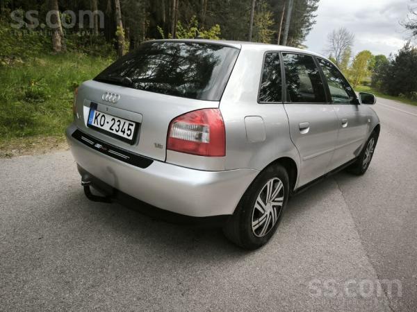 Pelēks Audi A3 2002 Jēkabpils, ar dzinēja tilpumu 1.60 L un nobraukumu 289 tūkst. km par 1300 €, foto 6 vietnē AUTOMOTO.COM.LV