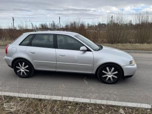 Pelēks Audi A3 2002 Šauļi, ar dzinēja tilpumu 1.80 L un nobraukumu 192 tūkst. km par 1850 €, foto  vietnē AUTOMOTO.COM.LV