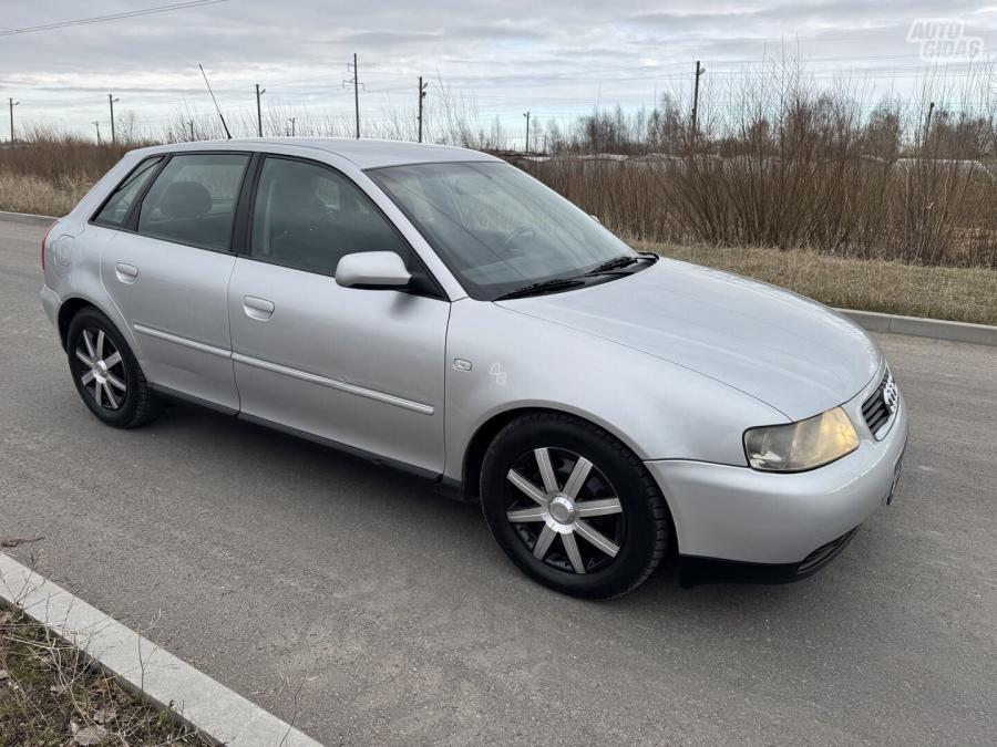 Pelēks Audi A3 2002 Šauļi, ar dzinēja tilpumu 1.80 L un nobraukumu 192 tūkst. km par 1850 €, foto 7 vietnē AUTOMOTO.COM.LV