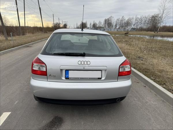 Pelēks Audi A3 2002 Šauļi, ar dzinēja tilpumu 1.80 L un nobraukumu 192 tūkst. km par 1850 €, foto 8 vietnē AUTOMOTO.COM.LV