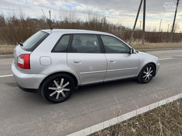Grey Audi A3 2002 in Siauliai, with an engine capacity of 1.80 L and mileage of 192 thousand km for 1850 €, photo 2 on AUTOMOTO.COM.LV