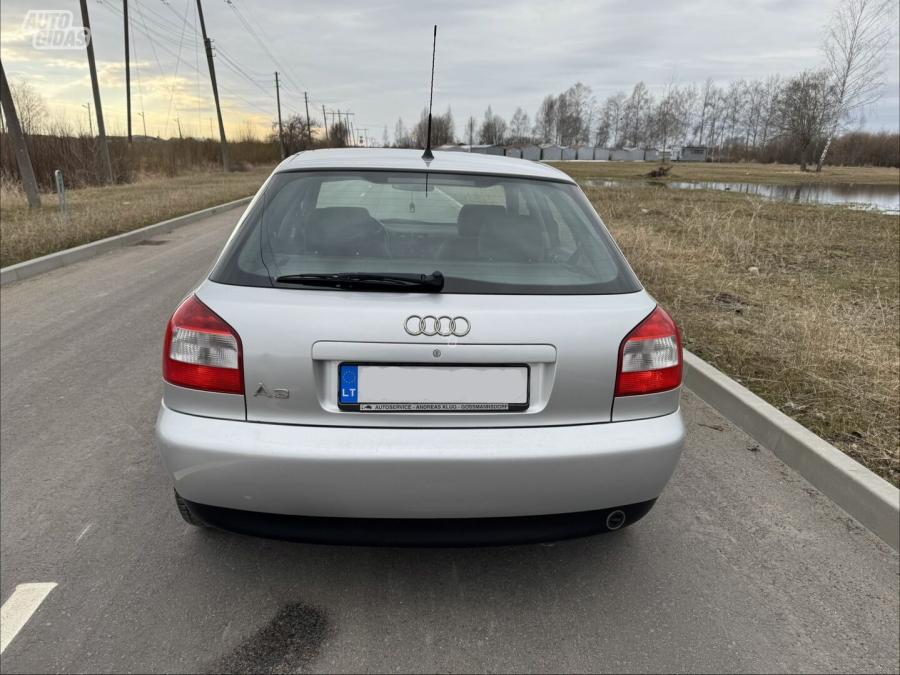 Grey Audi A3 2002 in Siauliai, with an engine capacity of 1.80 L and mileage of 192 thousand km for 1850 €, photo 8 on AUTOMOTO.COM.LV