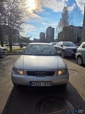 Grey Audi A3 2002 in Vilnius, with an engine capacity of 1.60 L and mileage of 230 thousand km for 450 €, photo 3 on AUTOMOTO.COM.LV