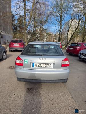 Grey Audi A3 2002 in Vilnius, with an engine capacity of 1.60 L and mileage of 230 thousand km for 450 €, photo 6 on AUTOMOTO.COM.LV