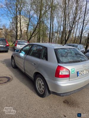 Grey Audi A3 2002 in Vilnius, with an engine capacity of 1.60 L and mileage of 230 thousand km for 450 €, photo 7 on AUTOMOTO.COM.LV