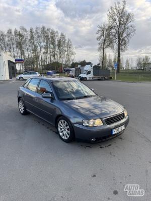 Grey Audi A3 2002 in Vilnius, with an engine capacity of 1.90 L and mileage of 551 thousand km for 900 €, photo  on AUTOMOTO.COM.LV