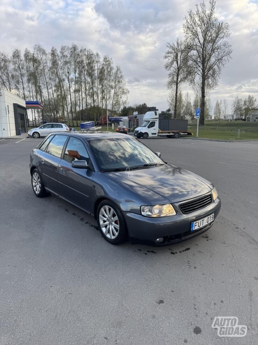 Grey Audi A3 2002 in Vilnius, with an engine capacity of 1.90 L and mileage of 551 thousand km for 900 €, photo 1 on AUTOMOTO.COM.LV