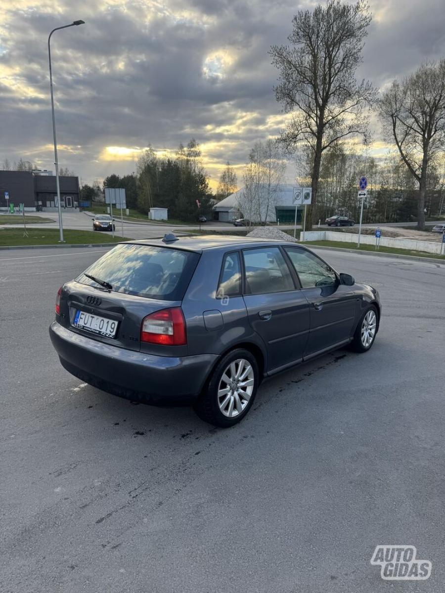 Grey Audi A3 2002 in Vilnius, with an engine capacity of 1.90 L and mileage of 551 thousand km for 900 €, photo 3 on AUTOMOTO.COM.LV