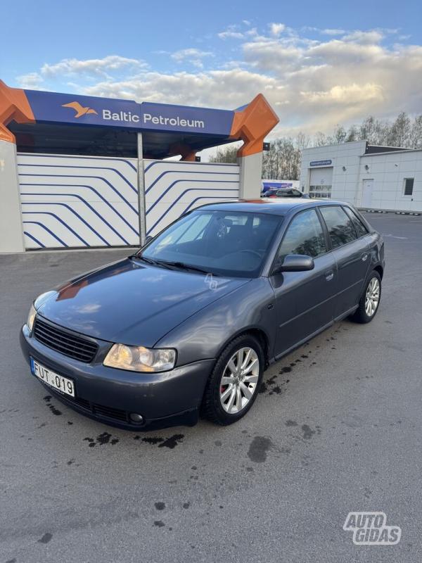 Grey Audi A3 2002 in Vilnius, with an engine capacity of 1.90 L and mileage of 551 thousand km for 900 €, photo 3 on AUTOMOTO.COM.LV