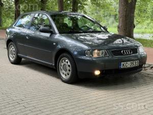 Grey Audi A3 2002 in Bauska, with an engine capacity of 1.90 L and mileage of 437 thousand km for 1000 €, photo 3 on AUTOMOTO.COM.LV