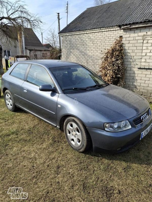 Pelēks Audi A3 2002 Viļņa, ar dzinēja tilpumu 1.90 L un nobraukumu 453 tūkst. km par 950 €, foto 4 vietnē AUTOMOTO.COM.LV
