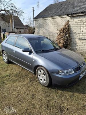 Grey Audi A3 2002 in Vilnius, with an engine capacity of 1.90 L and mileage of 453 thousand km for 950 €, photo 5 on AUTOMOTO.COM.LV