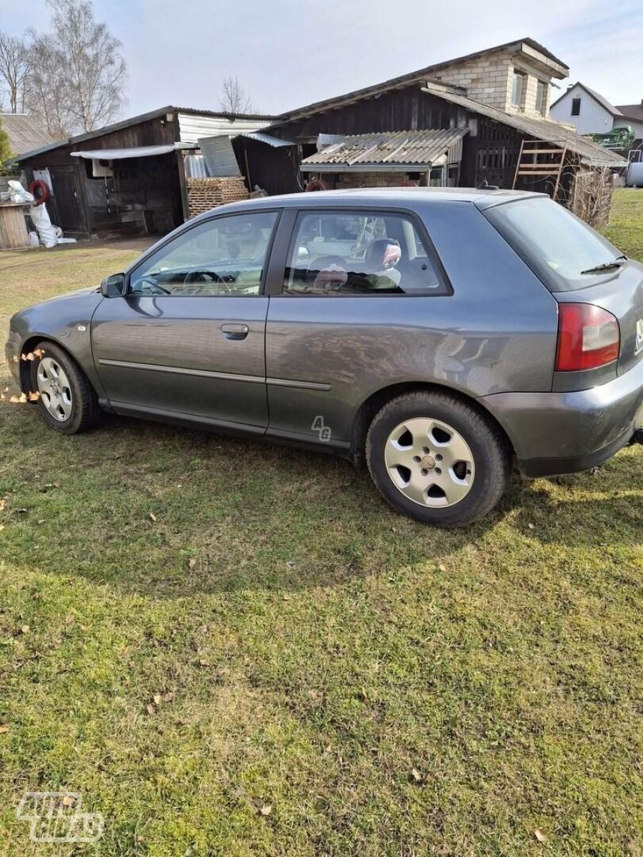Grey Audi A3 2002 in Vilnius, with an engine capacity of 1.90 L and mileage of 453 thousand km for 950 €, photo 7 on AUTOMOTO.COM.LV
