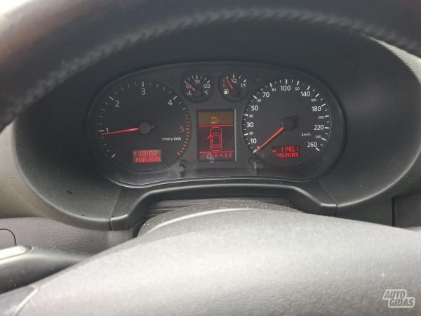 Pelēks Audi A3 2002 Viļņa, ar dzinēja tilpumu 1.90 L un nobraukumu 453 tūkst. km par 950 €, foto 8 vietnē AUTOMOTO.COM.LV