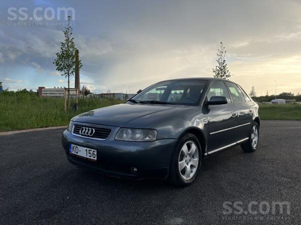 Grey Audi A3 2002 in Jelgava, with an engine capacity of 1.90 L and mileage of 318 thousand km for 1680 €, photo 2 on AUTOMOTO.COM.LV