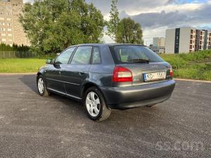 Pelēks Audi A3 2002 Jelgava, ar dzinēja tilpumu 1.90 L un nobraukumu 318 tūkst. km par 1680 €, foto 5 vietnē AUTOMOTO.COM.LV
