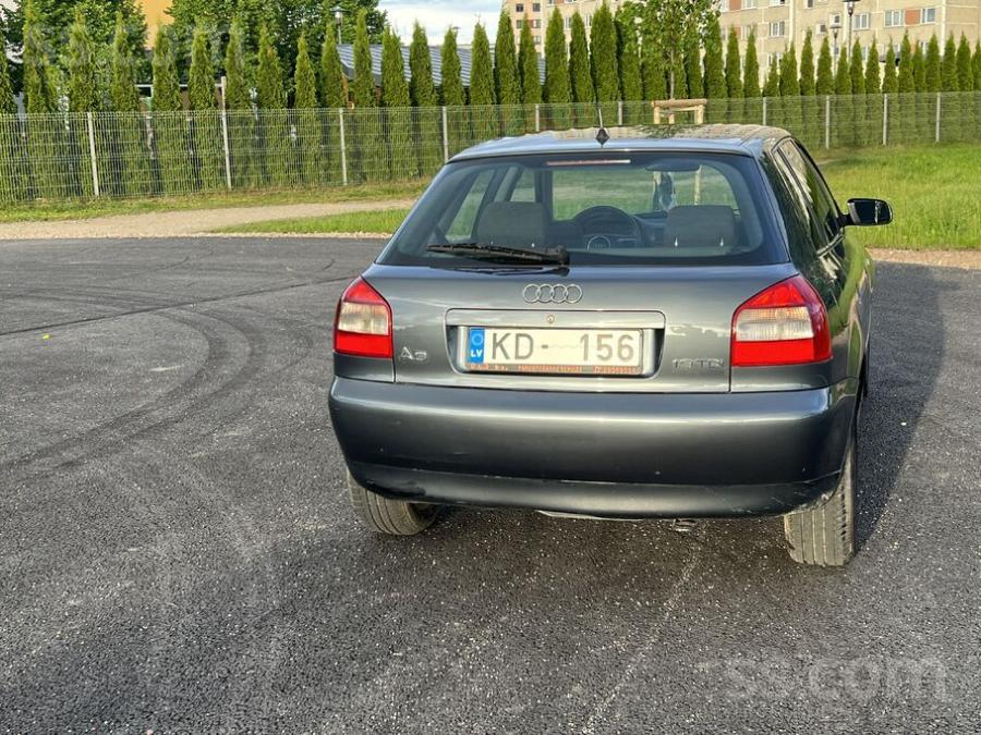 Pelēks Audi A3 2002 Jelgava, ar dzinēja tilpumu 1.90 L un nobraukumu 318 tūkst. km par 1680 €, foto 6 vietnē AUTOMOTO.COM.LV