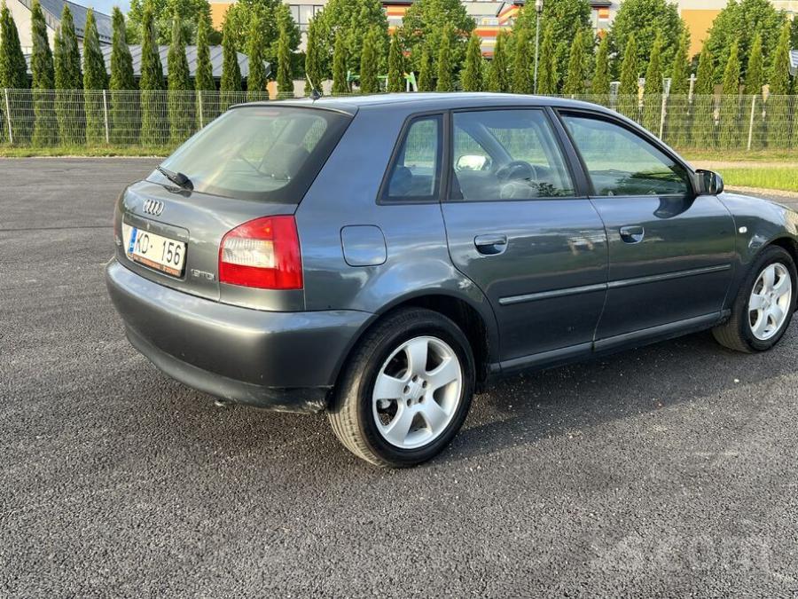 Pelēks Audi A3 2002 Jelgava, ar dzinēja tilpumu 1.90 L un nobraukumu 318 tūkst. km par 1680 €, foto 7 vietnē AUTOMOTO.COM.LV