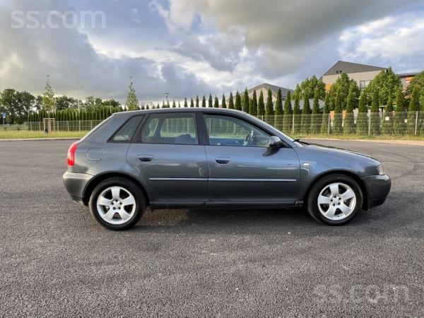Grey Audi A3 2002 in Jelgava, with an engine capacity of 1.90 L and mileage of 318 thousand km for 1680 €, photo 7 on AUTOMOTO.COM.LV
