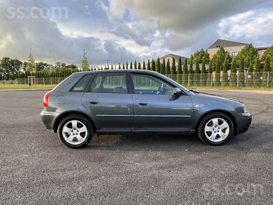 Pelēks Audi A3 2002 Jelgava, ar dzinēja tilpumu 1.90 L un nobraukumu 318 tūkst. km par 1680 €, foto 8 vietnē AUTOMOTO.COM.LV