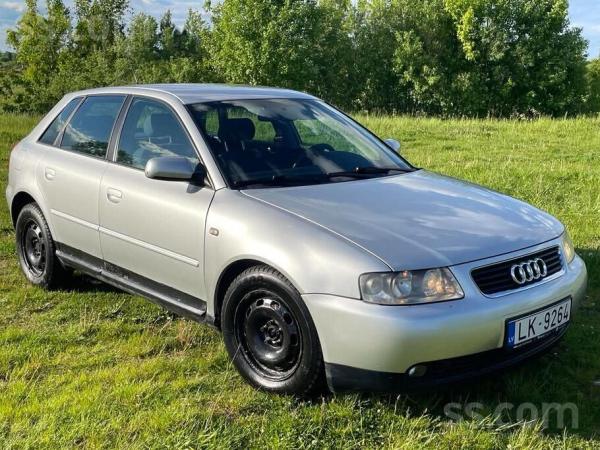 Grey Audi A3 2002 in Preili, with an engine capacity of 1.90 L and mileage of 273 thousand km for 1100 €, photo 1 on AUTOMOTO.COM.LV