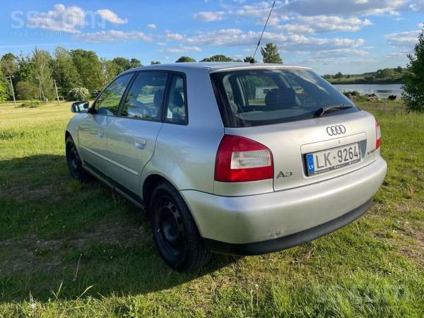 Grey Audi A3 2002 in Preili, with an engine capacity of 1.90 L and mileage of 273 thousand km for 1100 €, photo 6 on AUTOMOTO.COM.LV