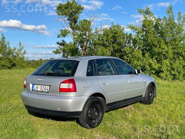Grey Audi A3 2002 in Preili, with an engine capacity of 1.90 L and mileage of 273 thousand km for 1100 €, photo 7 on AUTOMOTO.COM.LV