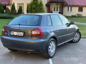Серый Ауди А3 2002 в Тукумс, объемом двигателя 1.90 л и пробегом 330 тыс. км за 1000 €, фото 5 на AUTOMOTO.COM.LV