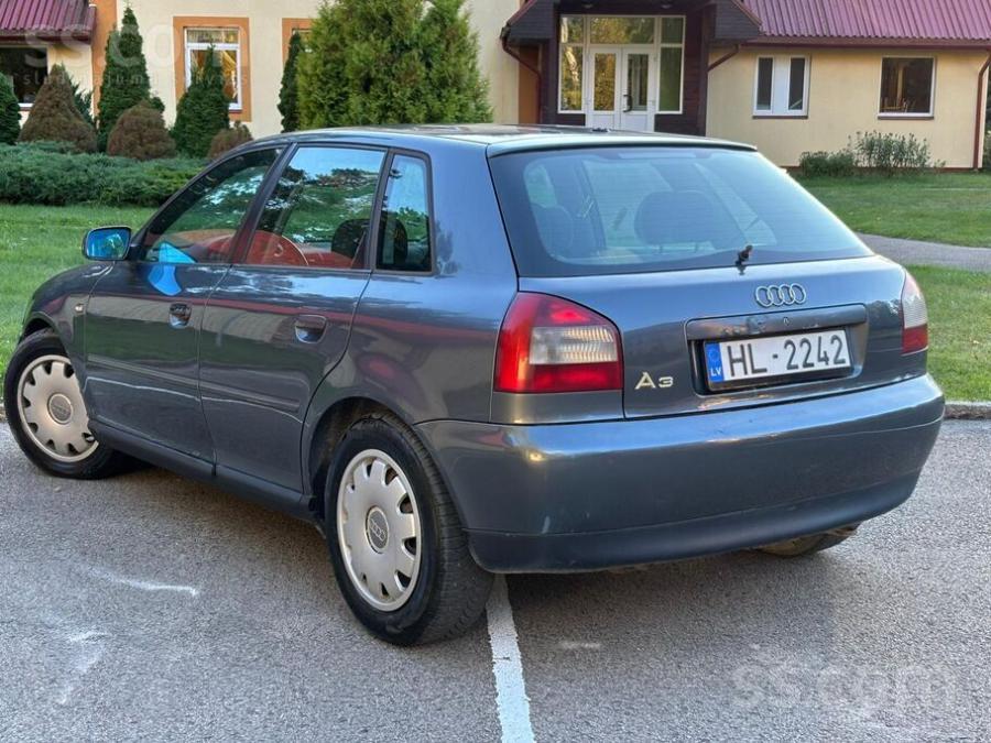 Серый Ауди А3 2002 в Тукумс, объемом двигателя 1.90 л и пробегом 330 тыс. км за 1000 €, фото 6 на AUTOMOTO.COM.LV