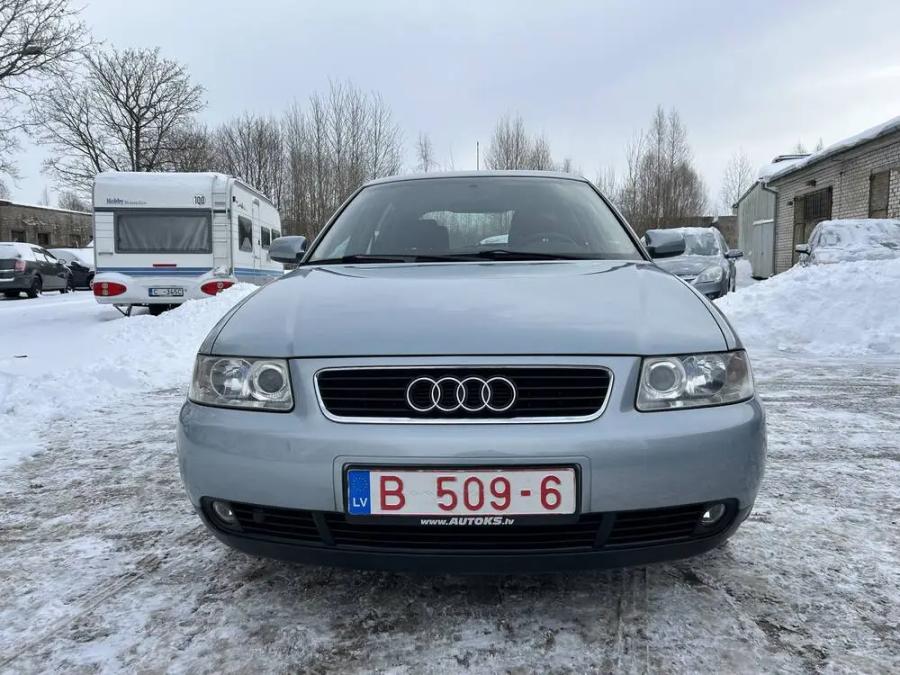 Pelēks Audi A3 2002 Limbaži, ar dzinēja tilpumu 1.60 L un nobraukumu 81 tūkst. km par 3150 €, foto 3 vietnē AUTOMOTO.COM.LV