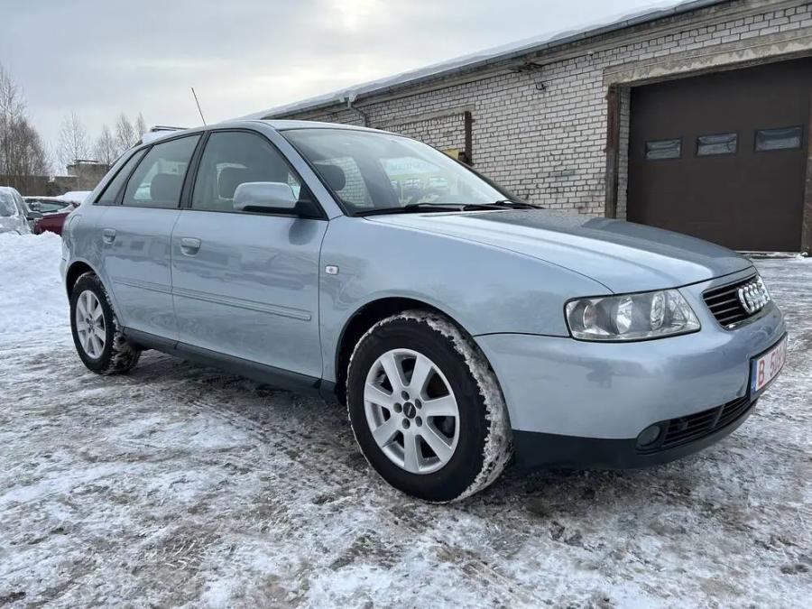 Pelēks Audi A3 2002 Limbaži, ar dzinēja tilpumu 1.60 L un nobraukumu 81 tūkst. km par 3150 €, foto 4 vietnē AUTOMOTO.COM.LV