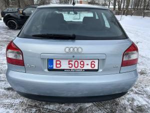 Pelēks Audi A3 2002 Limbaži, ar dzinēja tilpumu 1.60 L un nobraukumu 81 tūkst. km par 3150 €, foto 6 vietnē AUTOMOTO.COM.LV