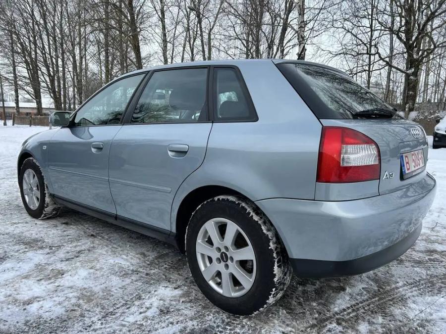 Pelēks Audi A3 2002 Limbaži, ar dzinēja tilpumu 1.60 L un nobraukumu 81 tūkst. km par 3150 €, foto 7 vietnē AUTOMOTO.COM.LV