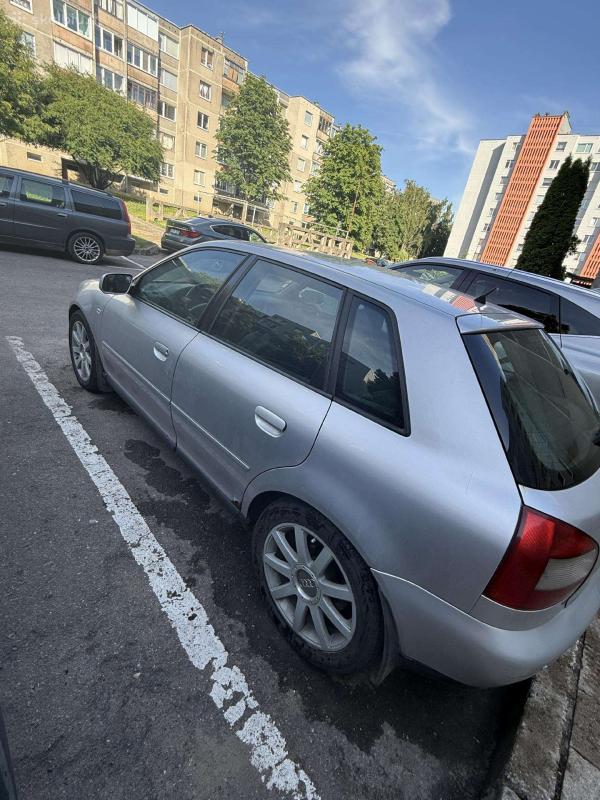 Pelēks Audi A3 2002 Šauļi, ar dzinēja tilpumu 1.90 L un nobraukumu 246 tūkst. km par 850 €, foto 2 vietnē AUTOMOTO.COM.LV