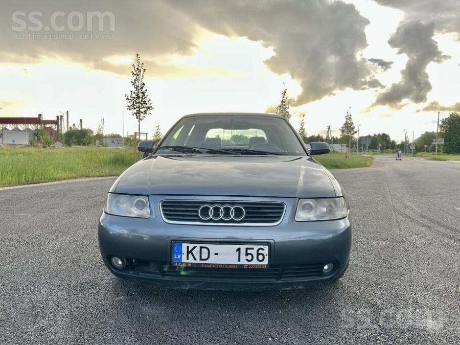 Grey Audi A3 2002 in Jelgava, with an engine capacity of 1.90 L and mileage of 318 thousand km for 1560 €, photo 1 on AUTOMOTO.COM.LV