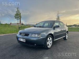 Grey Audi A3 2002 in Jelgava, with an engine capacity of 1.90 L and mileage of 318 thousand km for 1560 €, photo 3 on AUTOMOTO.COM.LV
