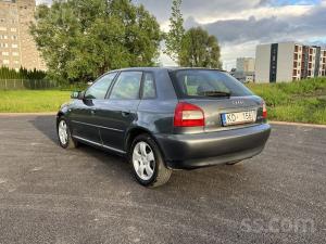 Grey Audi A3 2002 in Jelgava, with an engine capacity of 1.90 L and mileage of 318 thousand km for 1560 €, photo 5 on AUTOMOTO.COM.LV