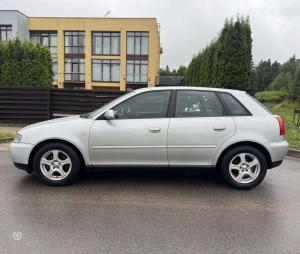 Grey Audi A3 2002 in Vilnius, with an engine capacity of 1.60 L and mileage of 250 thousand km for 1650 €, photo 6 on AUTOMOTO.COM.LV